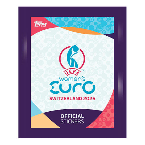 Topps UEFA Womens Euros - 2025 Sticker Packet – G3 Toys Weston