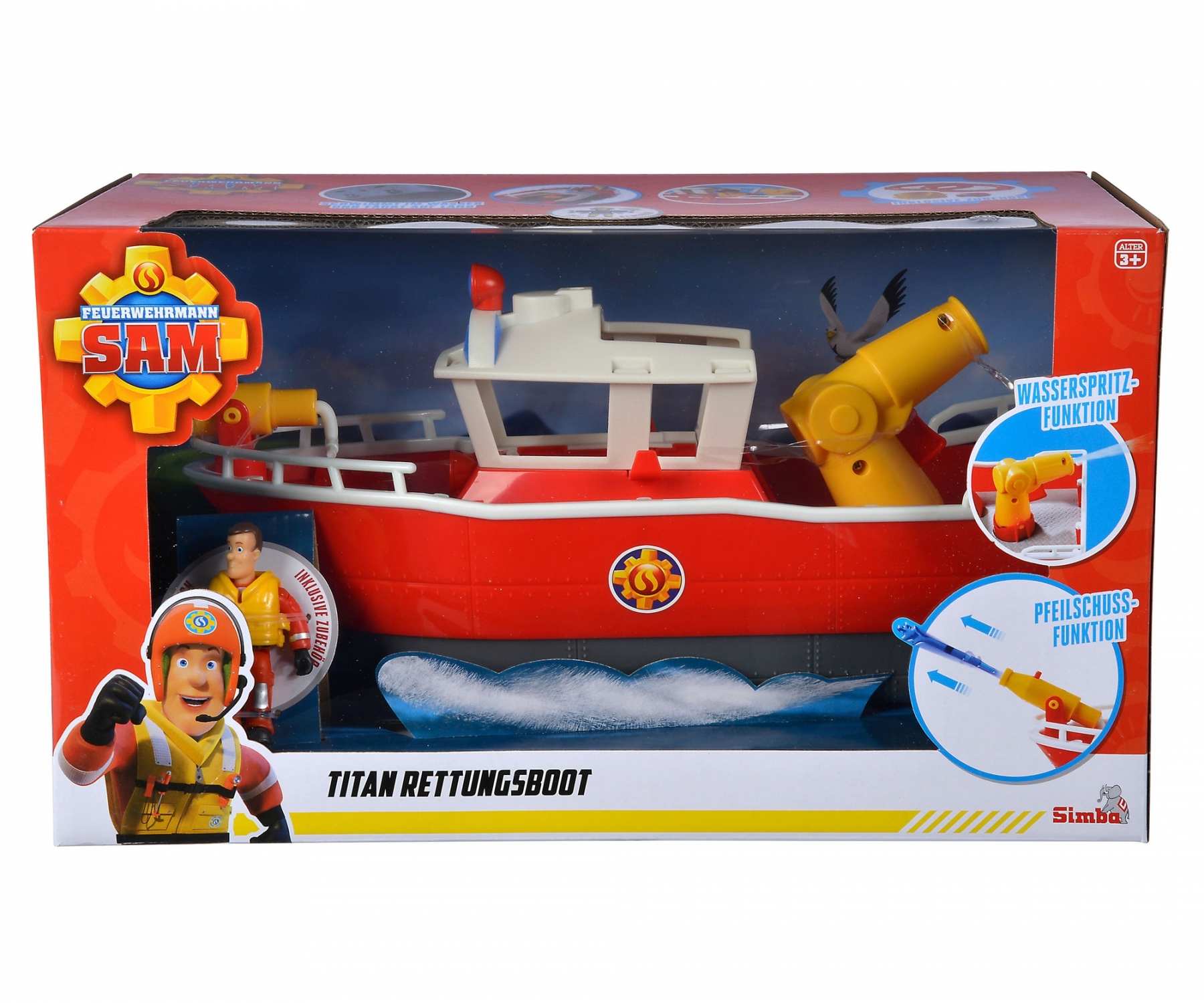 Fireman Sam Titan Fireboat – G3 Toys Weston